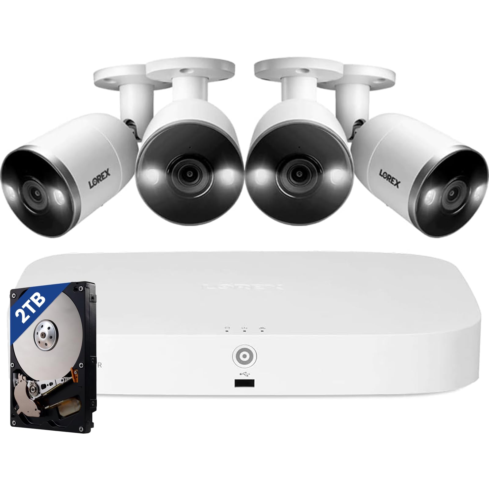 Mua Fusion 4K Security Camera System w/ 2TB NVR - 8 Channel PoE Wired ...