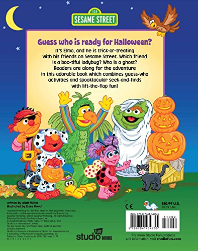 Sesame Street: Boo! Guess Who, Elmo! (Guess Who! Book) | Pricepulse