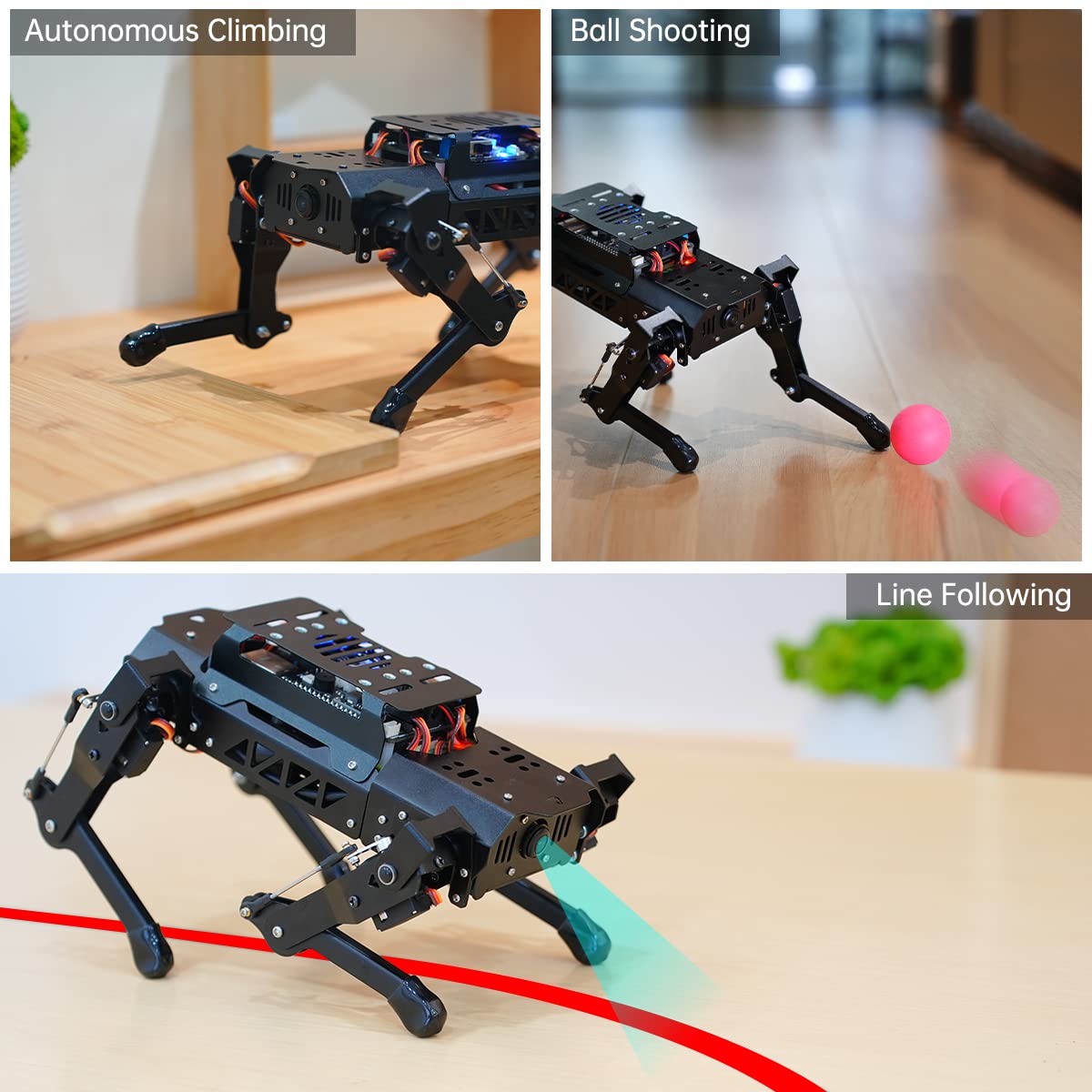 Mua Hiwonder Quadruped Robot Bionic Robot Dog with TOF Lidar SLAM Mapping and Navigation ...