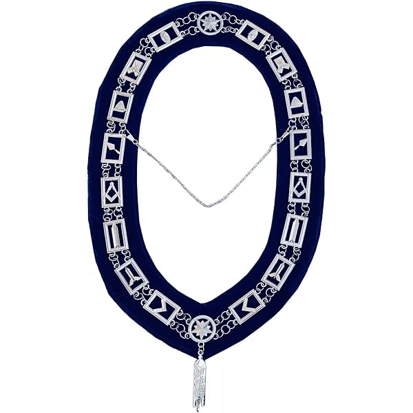 DEURA Masonic Collar Jewel Chaplain BIBLE SILVER