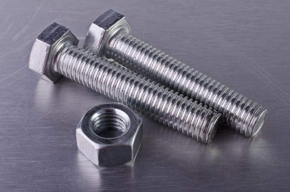 Hex Bolts 304 Stainless Steel Bolts and Nuts Full Thread Fastener Hex ...