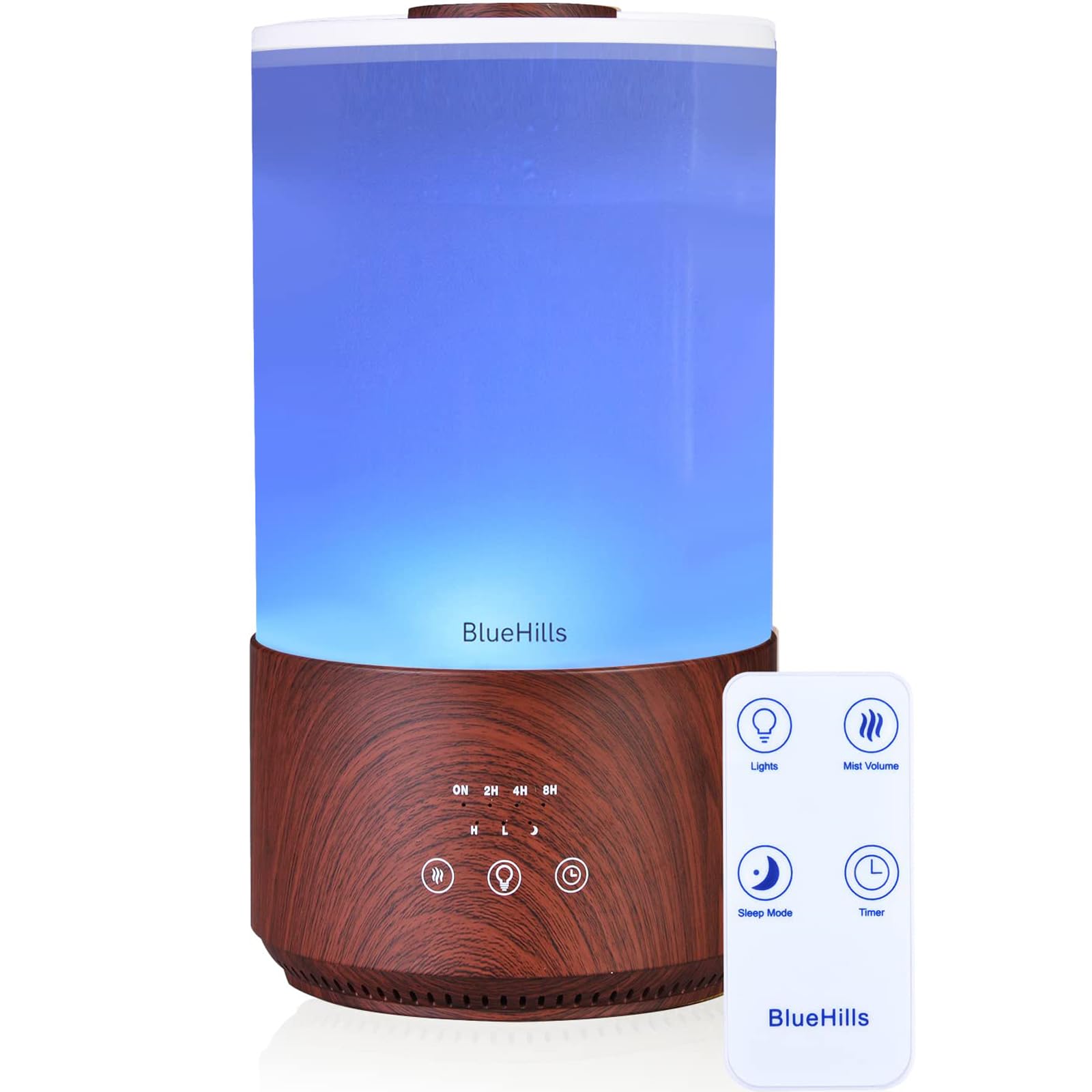 BlueHills Premium 4000 ml Tall Essential Oil Diffuser 4L 4 Liter 50 ...