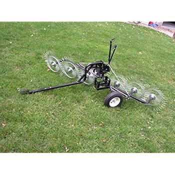 Amazon.com : Yard Tuff 48" Acreage Rake : Tow Behind Rakes : Garden ...