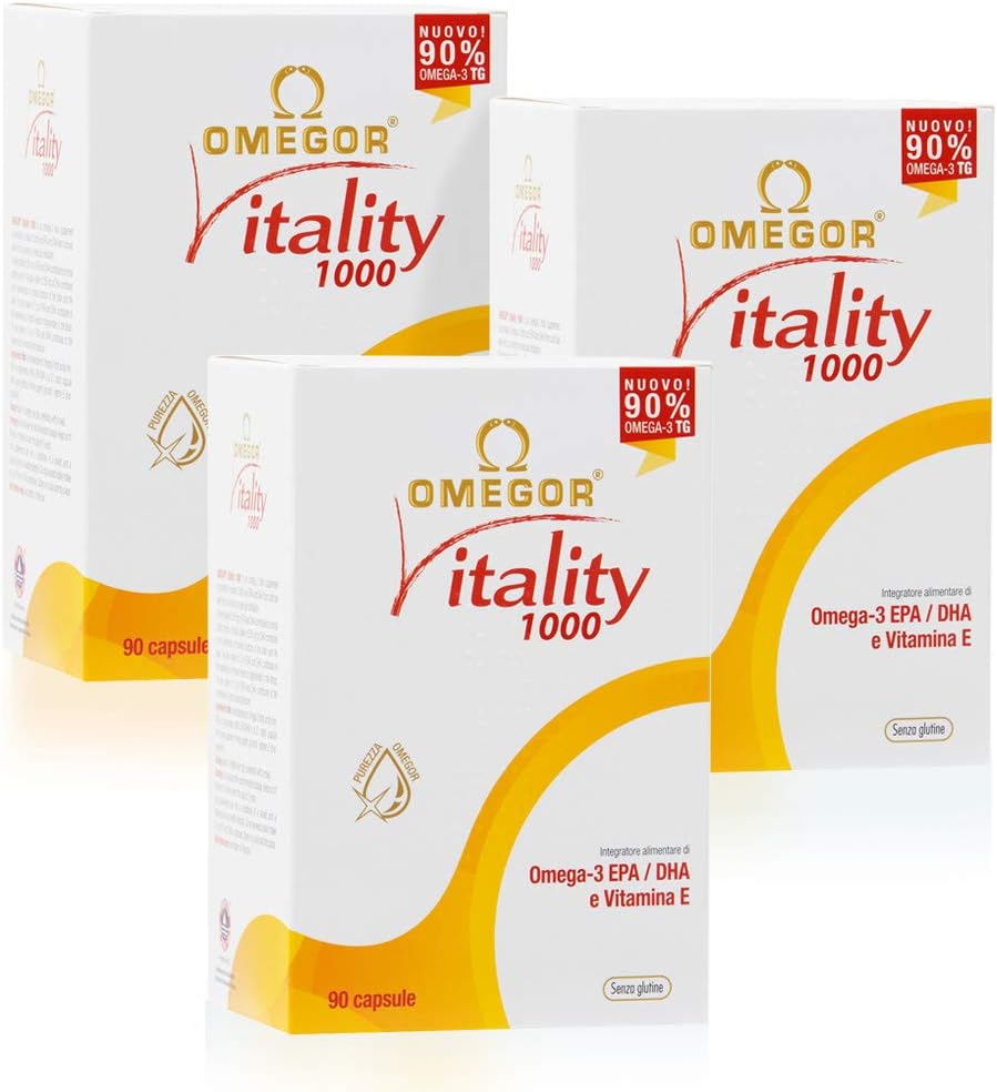OMEGOR® Vitality 1000 - Neu mit 90% Omega-3 TG! 5* IFOS zertifiziert ab ...