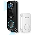 Amazon.com: PHILIPS Security Video Doorbell Camera Wireless (Chime ...