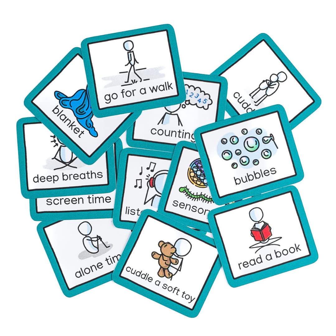 Mua Calming Chart to reduce anxiety, support behaviour management and ...