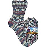 Amazon.com: Yarn Ave Opal 4ply Sock Yarn According to Hundertwasser Collection, 75% Wool 25% ...
