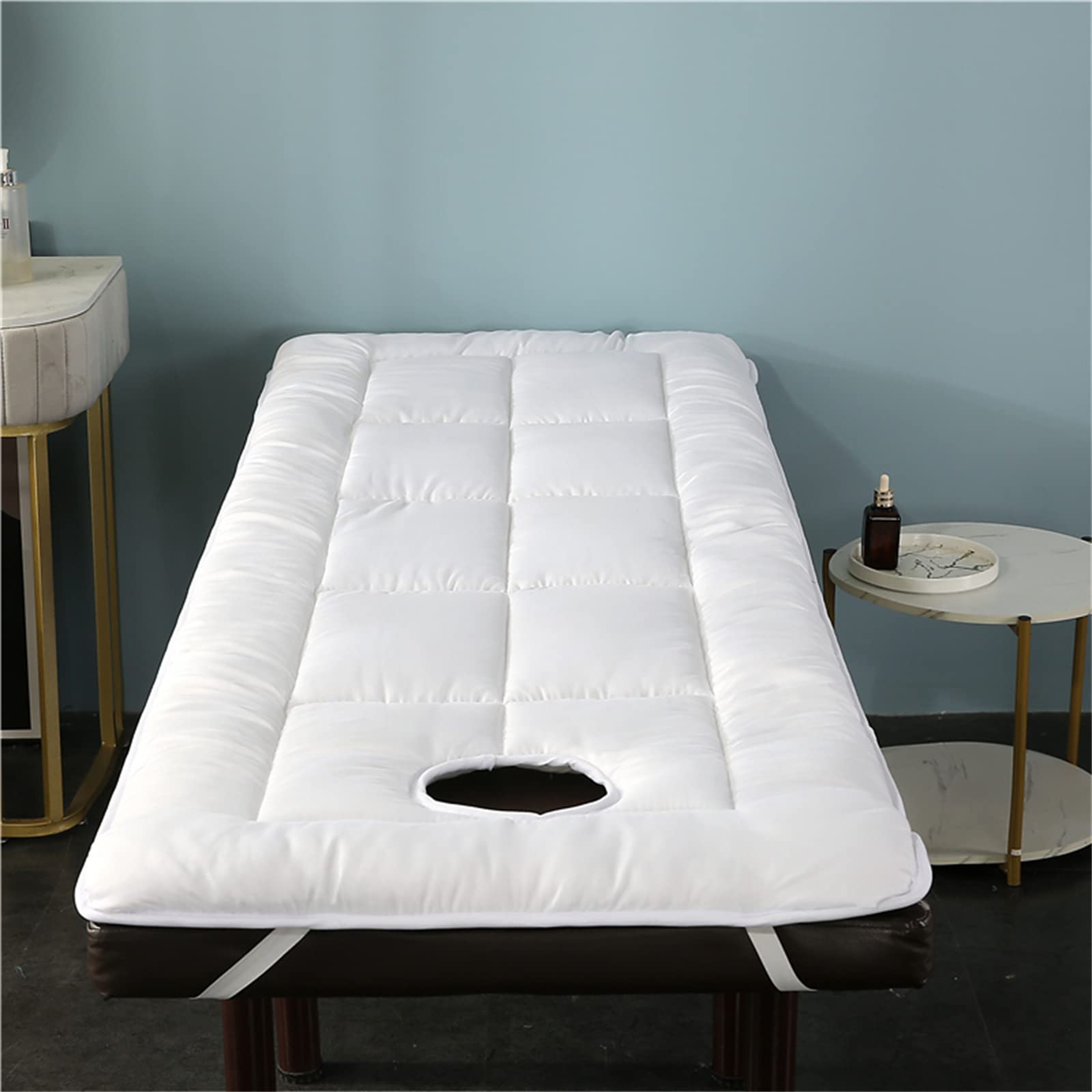 MWNAGO Spa Massage Table Pad & Face Cradle Set - Soft and Comfortable ...