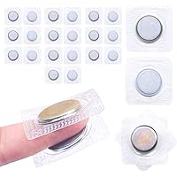 Amazon.com: SEMINI Hidden Sew Magnetic Snap Invisible Hidden Sew in PVC ...