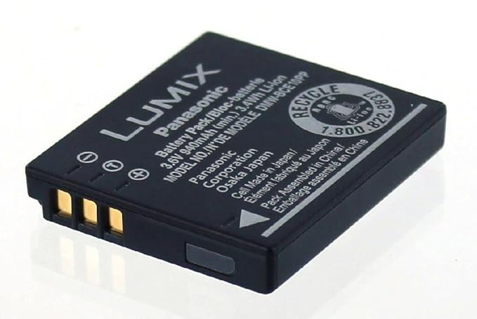 Original Battery for PaNASONIC LUMIX Dmc-Fx33: Amazon.co.uk: Office ...