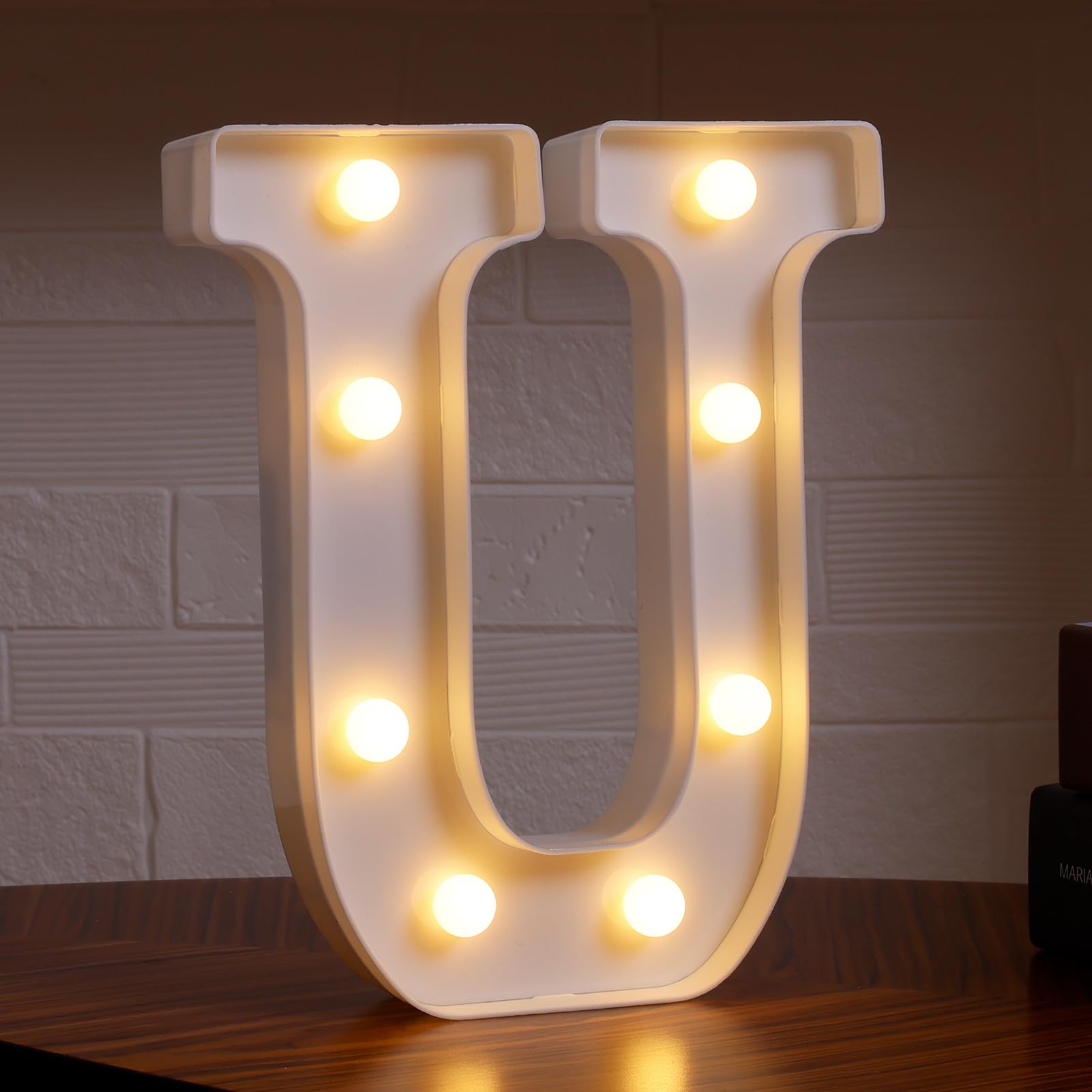 DyingSwan Led Light Up Letters, 26 Alphabet Marquee Letter Lights ...