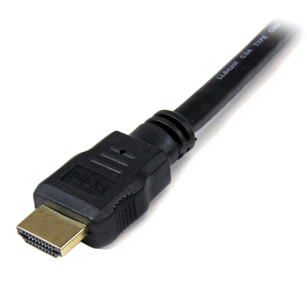 StarTech.com 1m (3ft) HDMI Cable - 4K High Speed HDMI Cable with Ethernet - UHD 4K 30Hz Video ...