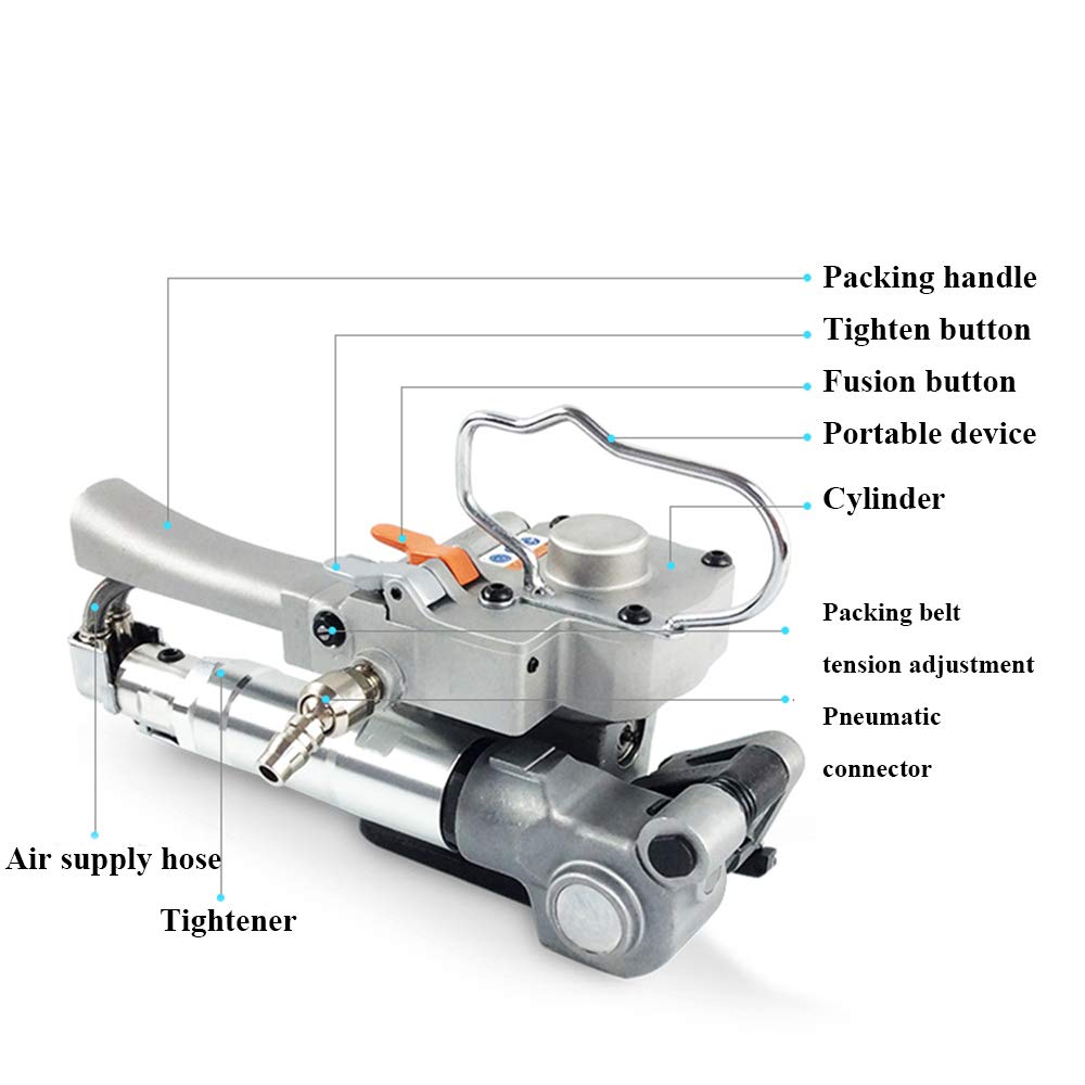 Huanyu Hand-held Pneumatic Strapping Tools Handheld Package Packing ...