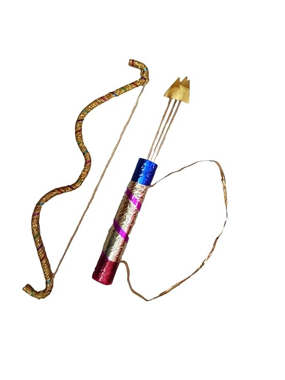 Buy BookMyCostume Bow and Arrow Indian Teer Kaman Ramleela Accessory ...