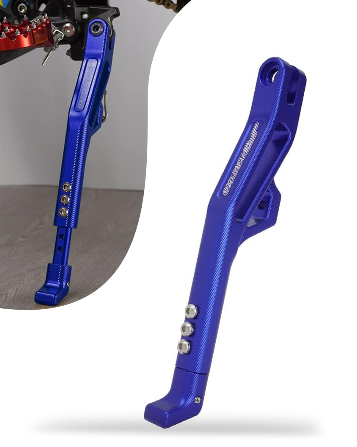 Mua JFG RACING Kickstand for Surron Light Bee, CNC Foot Pegs Kick Stand ...
