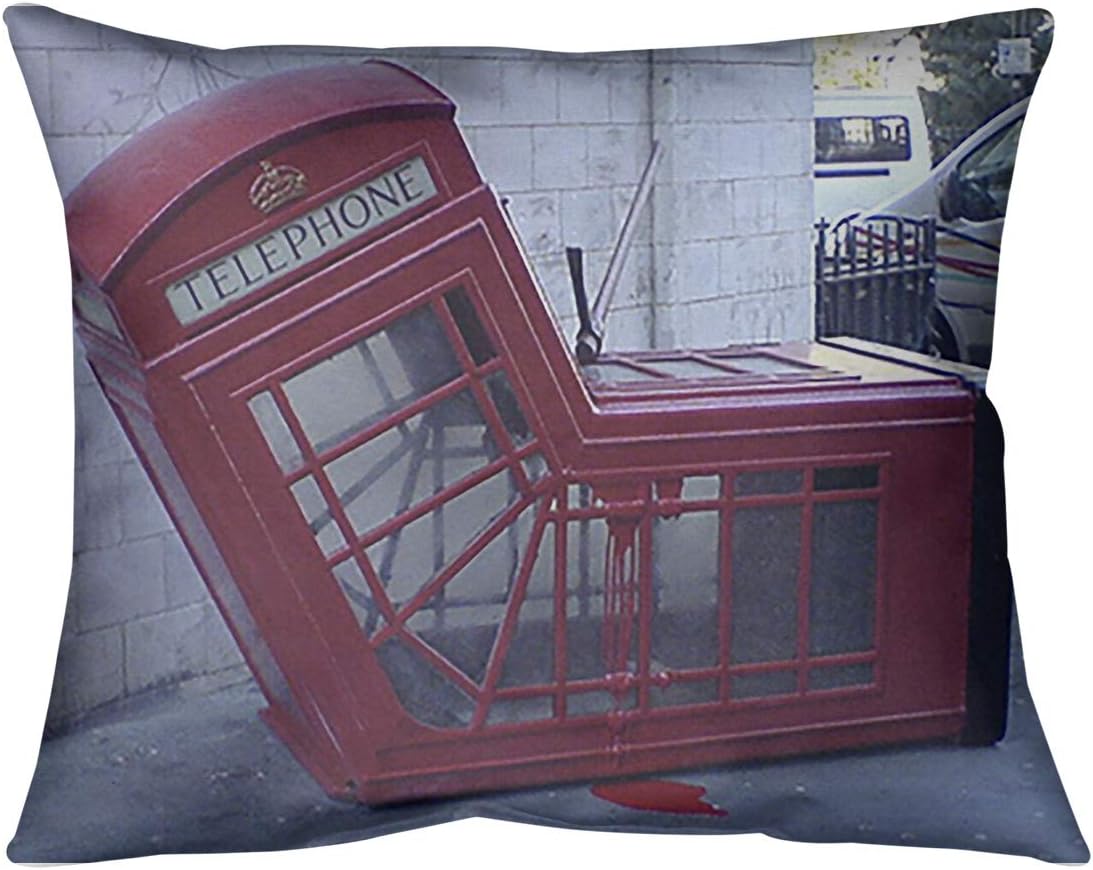 Amazon.com: ArtVerse Banksy Graffiti Death of a Telephone Box Angle ...