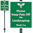 Amazon.com: SmartSign 12 x 10 inch “Please Keep Pets Off The ...