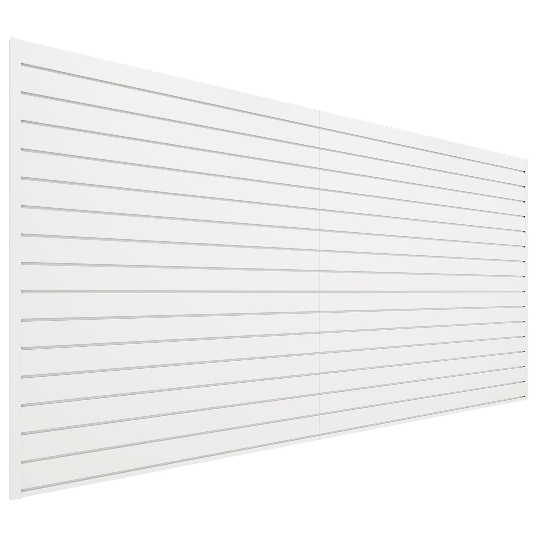 Neoaider Slatwall Panel 8 FT x 4 FT, Interlocking Slat Wall Paneling ...