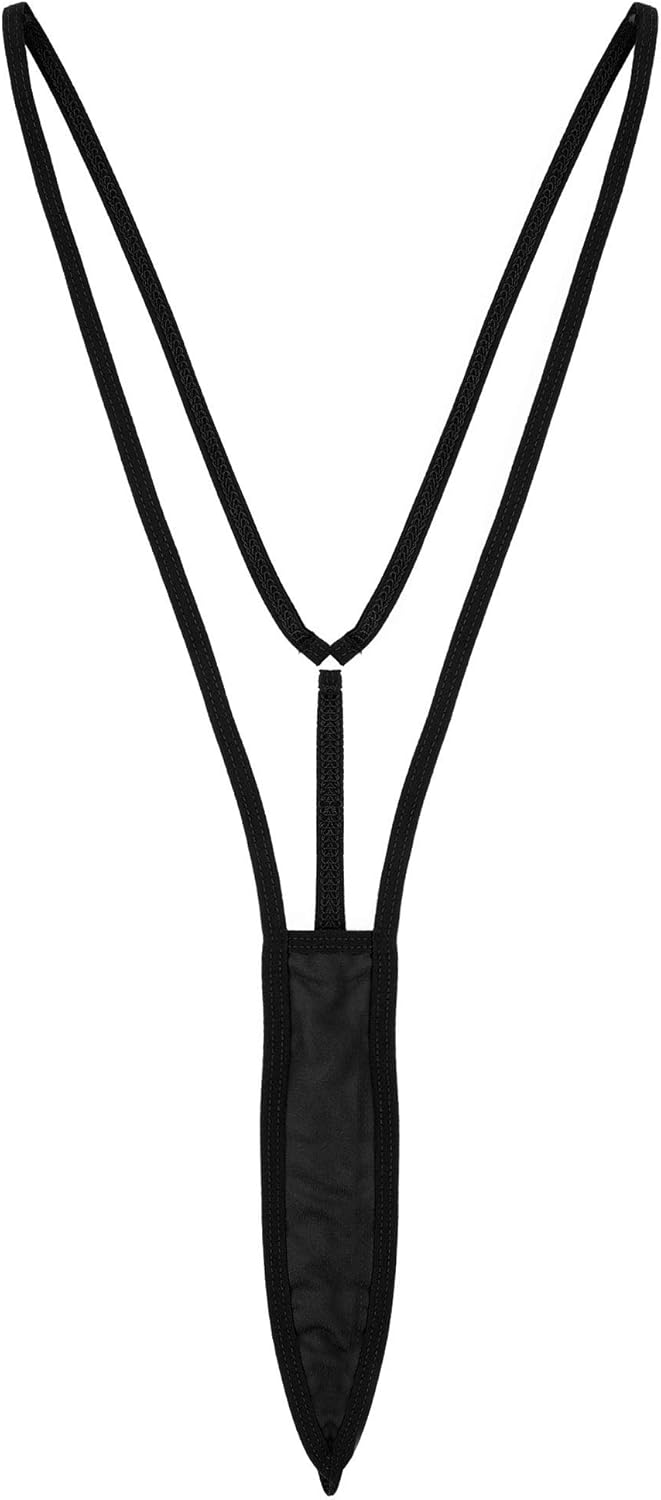 Amazon.com: Yanarno Women's One-Piece Slingshot Lingerie Mini Micro G ...