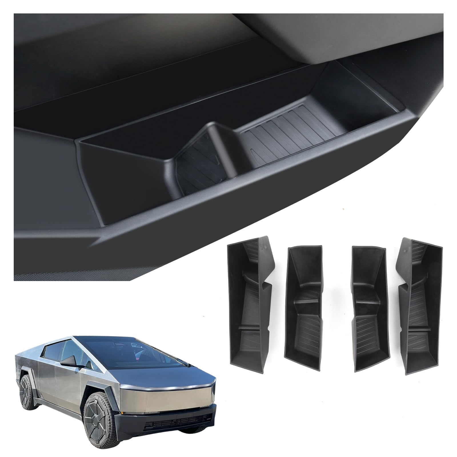 Foronetry Door Side Storage Box Compatible with Tesla Cybertruck 2024 ...