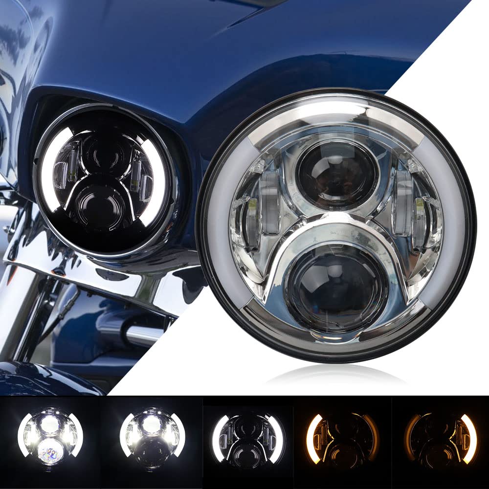 Mua 7 Inch Headlight, LED Headlight, Harley Headlight, Wrangler ...