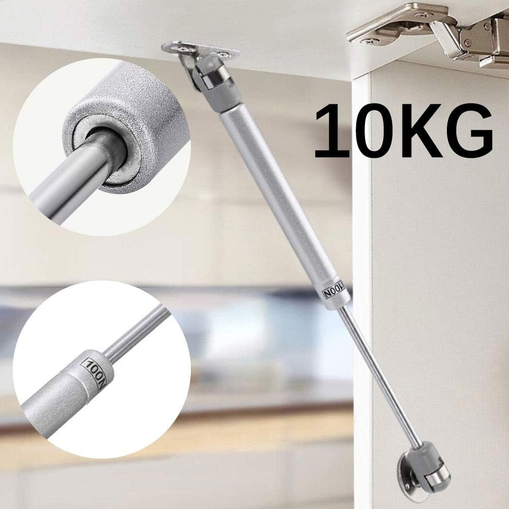 BUZIFU 4 Pcs Gas Struts, Gas Spring Soft Close Hinge Window Lift and ...