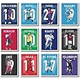 Amazon.com: Print A To Z® Soccer Poster - UNFRAMED 8X10 inches Set of ...