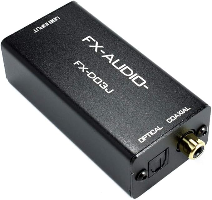 Amazon | FX-AUDIO- FX-D03J USBバスパワー駆動DDC USB接続でOPTICAL・COAXIALデジタル出力を増設 ...