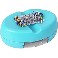 Amazon.com: Dolstar Magnetic Pin Cushion with 100 Plastic Head Pins ...