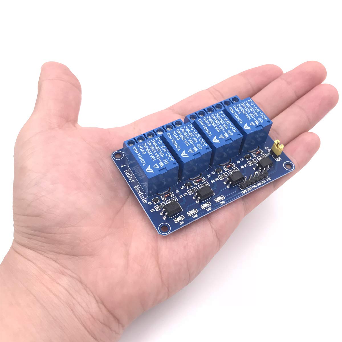 Mua 2pcs 4 Channel DC 5V Relay Module with Optocoupler for UNO R3 MEGA 2560 1280 DSP ARM PIC AVR ...