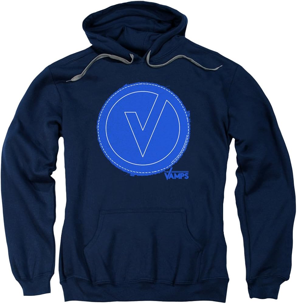 The Vamps - Mens Frayed Patch Pullover Hoodie: Amazon.co.uk: Clothing