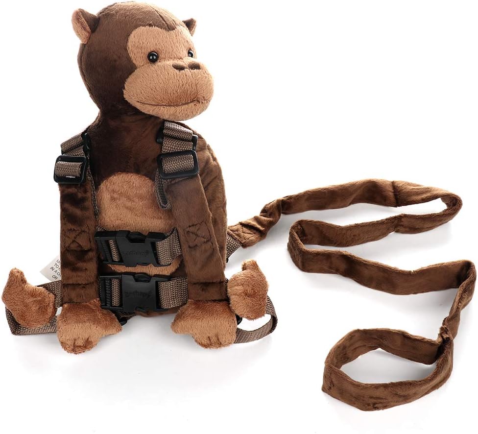 Baby Anti Lost Bag LouisaYork Toddler Cartoon Animal Backpack Monkey