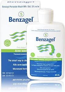 Benzagel 5%Bp Wash, 85 Milliliters : Amazon.ca: Health & Personal Care