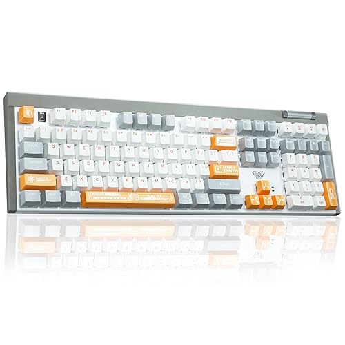 AULA F3050 Wireless Mechanical Keyboard, Full-Size Hot Swappable ...