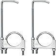 Amazon.com: scottchen PRO Exhaust Clamp With Hanger fit 2.5" Exhaust Pipe, Exhaust System Hanger ...