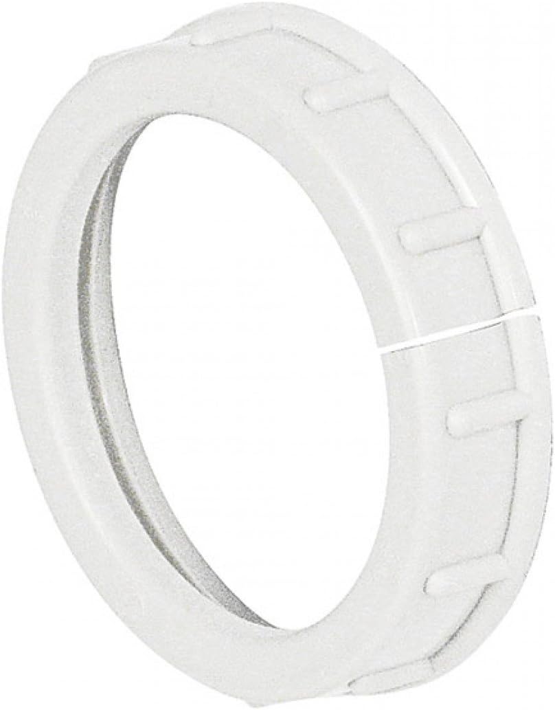 5 Pcs, Split Threaded Plastic Insulating Bushing, 1-1/2 In., White ...