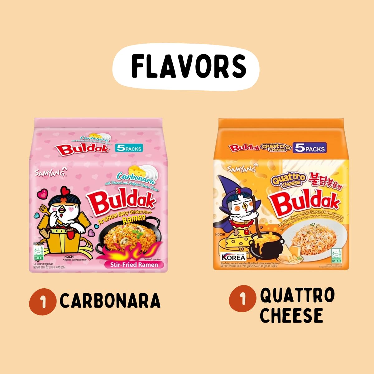 Mua Samyang Buldak Spicy Ramen, Hot Chicken Ramen, Korean Stir-Fried ...