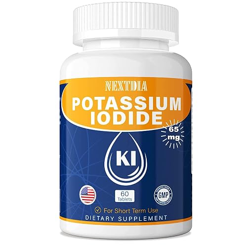 Potassium Iodide Tablets 65 mg High Potency Iodine Supplement in Kuwait ...