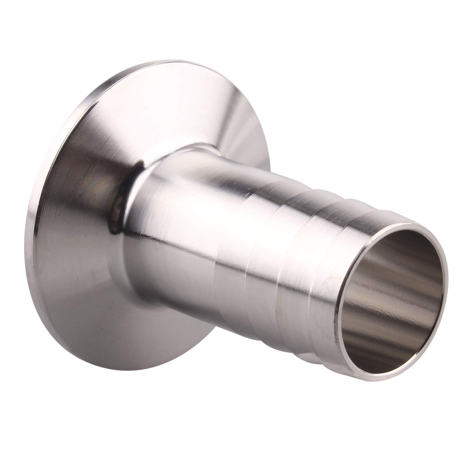 DERNORD 2 Pack 1.5 Tri Clamp to 0.5 Hose Barbed Adapter SUS304 Sanitary ...