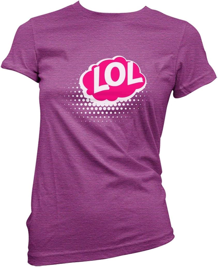 LOL Womens T-Shirt (Pick Colour and Size): Amazon.co.uk: Clothing
