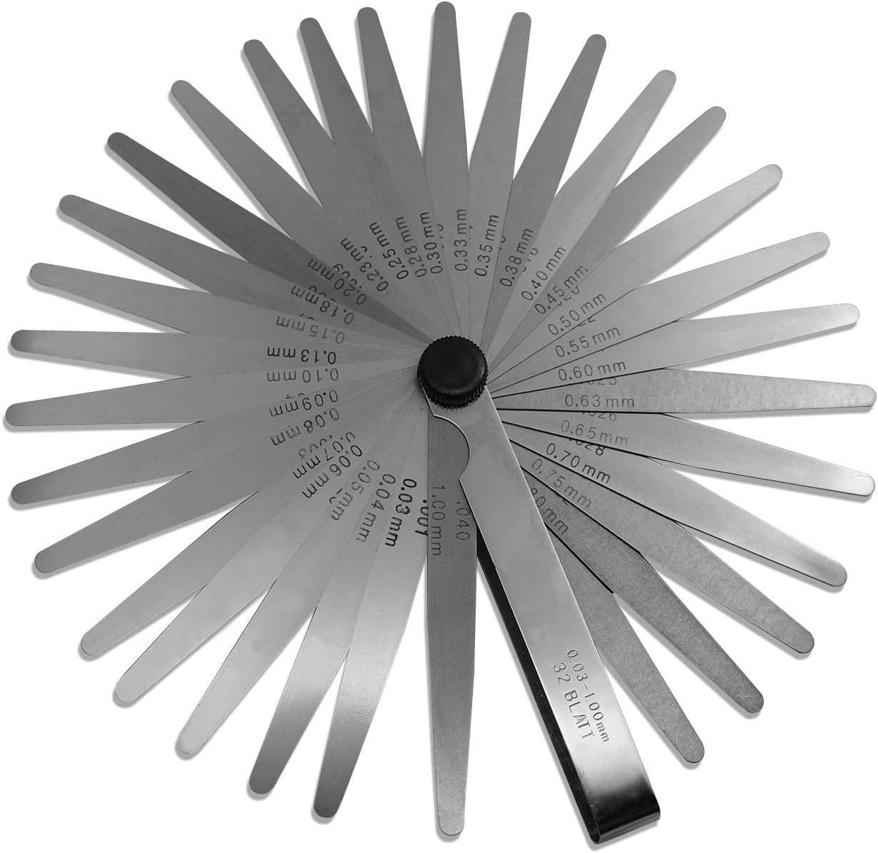 Mua 32 Pieces Thickness Gauge Gap Gauge Gap Measuring Tool Stainless ...
