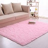 The Rug House Soft Non Shed Thick Plain Easy Clean Shaggy Rugs Ontario ...