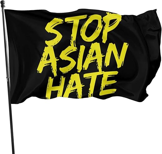 Leumius Anti Asian Racism-Aapi Support Stop Asian Hate Flag 3x5 FT Flag ...