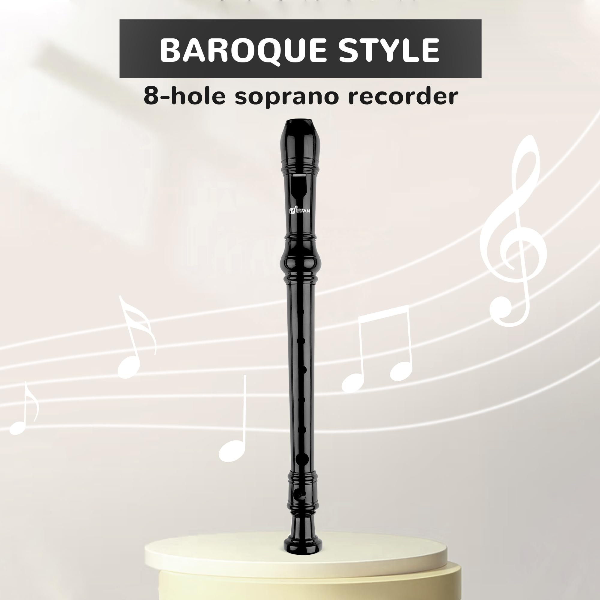 Mua SWAN Soprano Recorder Instrument for Beginners Student - Baroque ...