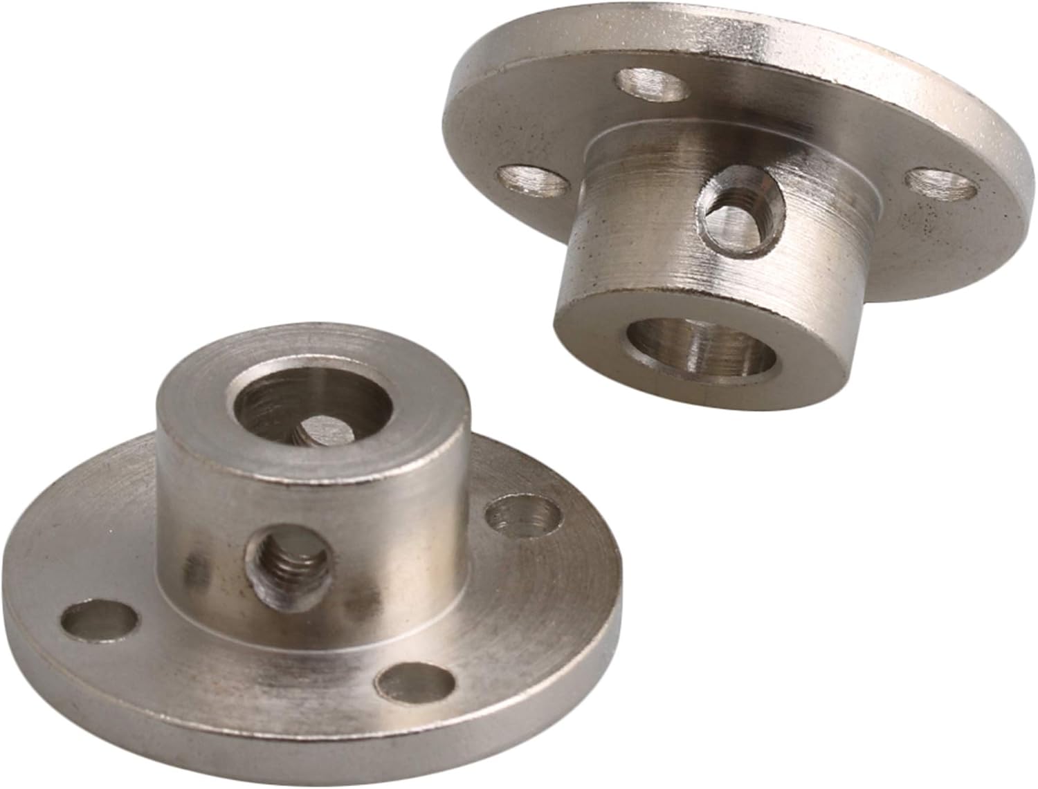 Yibuy 2PCS 8mm-16mm Steel Flange Couplings Shaft Motor Joints Coupling ...
