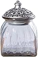 Amazon.com: SOCOSY Vintage Crystal Glass Candy Jar with Lid Food Jar ...