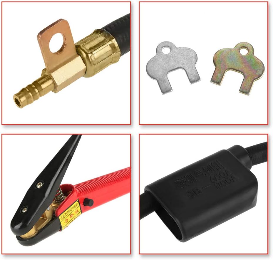 600A Red Arcair Carbon Arc Gouging Torch with Cables Grooves Machining ...