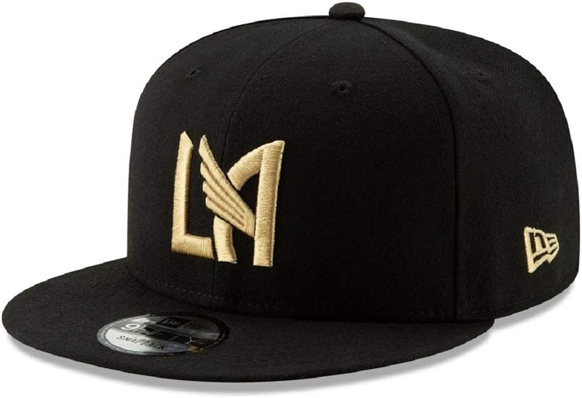 Amazon.com : New Era Los Angeles Football Club LAFC Black 9fifty ...