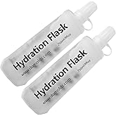 Amazon.com: CXWLJL 250ml Soft Flask Collapsible Water Bottle Running ...