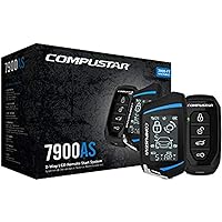 Compustar CS7900-AS All-in-One 2-Way Remote Start and Alarm Bundle w ...